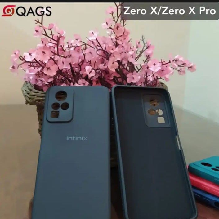 QAGS Infinix Zero X and for Zero X Pro Cover Multi color Silicone Matte ...