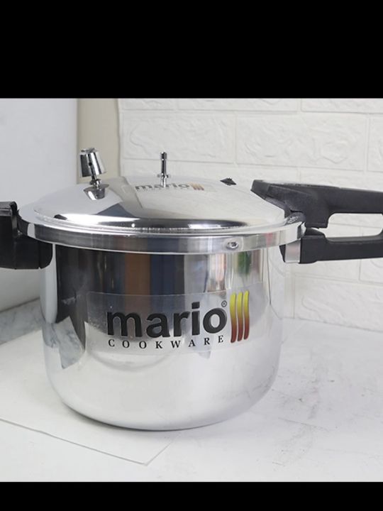 Sk Mario pressure cooker miror polish with easy grip available in all ...