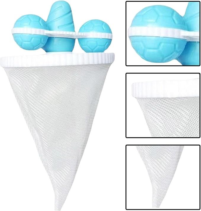 Premium Floating Laundry Filter Bag for Washing Machine – Lint Trap and ...