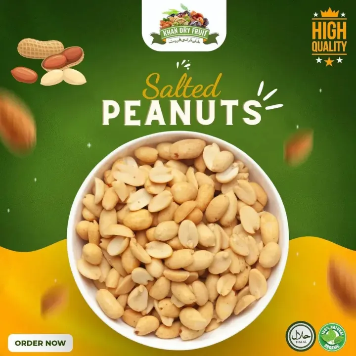 Dry Roasted Peanuts (Salted) Peanuts nuts | Daraz.pk