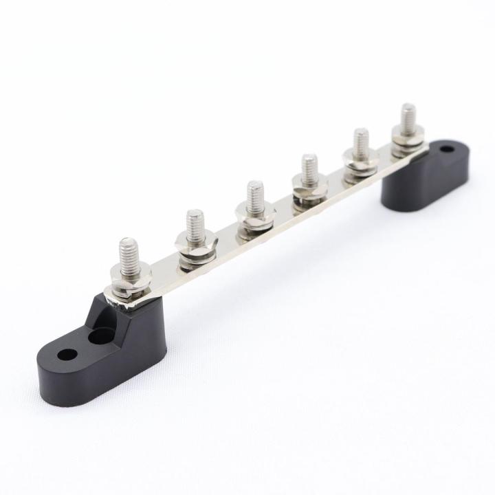BUS BAR 12V-24V HEAVY DUTY 6 WAY GANG 2 TERMINAL BLOCK 4X4 MARINE ...