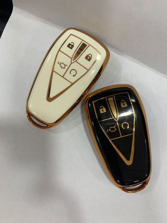 Changan Oshan X7 TPU Remote Cover Black - Gold / WHITE - GOLD | Daraz.pk