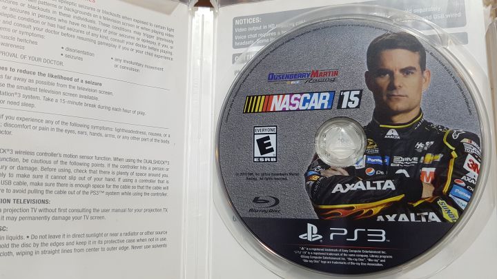 NASCAR 15 PS3 Game dvd original | Daraz.pk