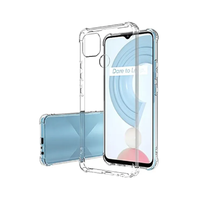 Real_me c25 Back Cover Transparent Soft Silicone jelly cover | Daraz.pk