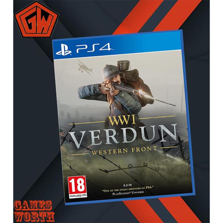PLAYSTATION 4 DVD WW1 VERDUN PS4 GAME | Daraz.pk