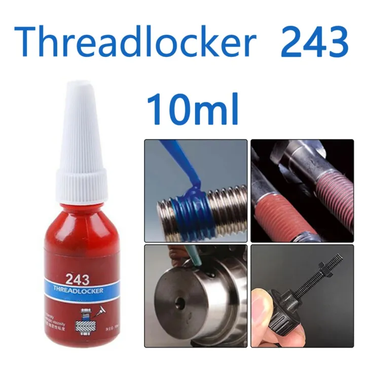 10ml Threadlocker 243 263 277 Blue Medium Strength Sealers Anti ...