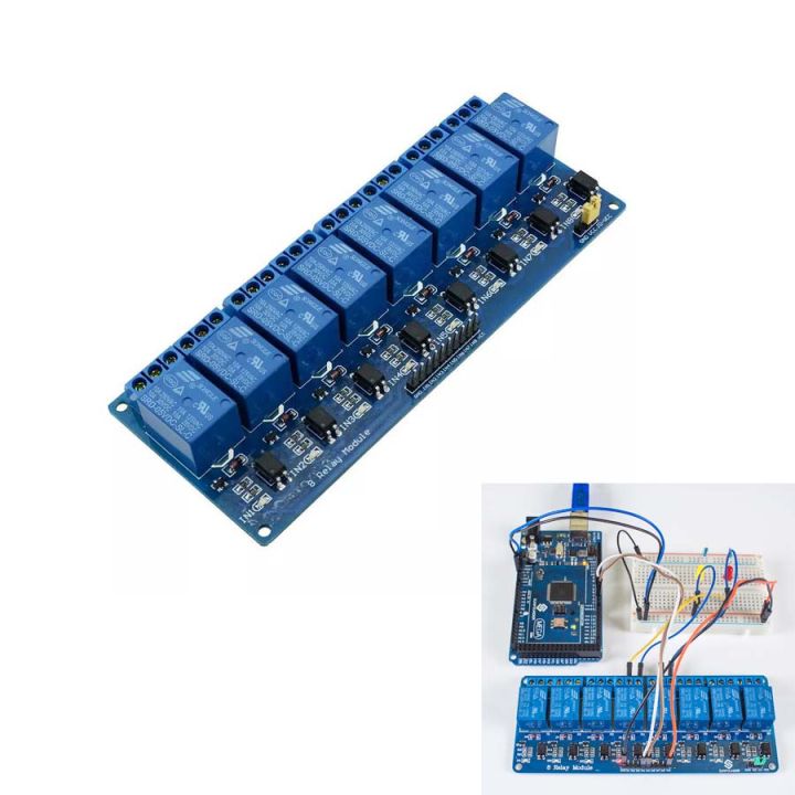 5v 8 Channel Relay Module Relay Board Relay Arduino Relay Module | Daraz.pk