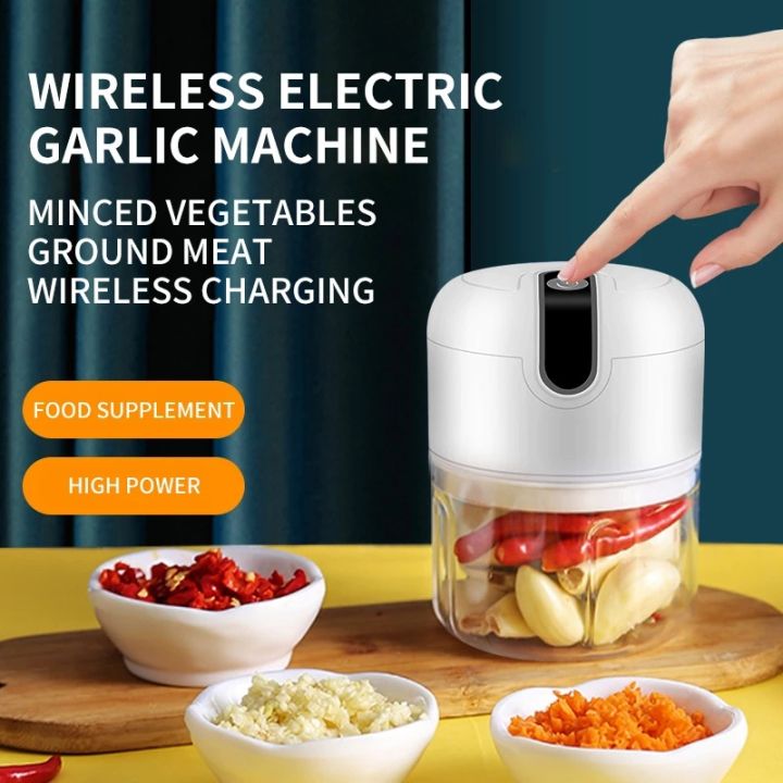 Rechargeable Mini Electric Chopper - USB Rechargeable Chopper - Food ...