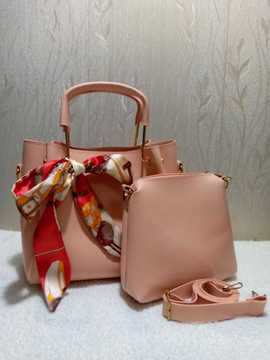ASC COLLECTION Girls Ladies Soft Elegant Hand Bag with small hand carry ...