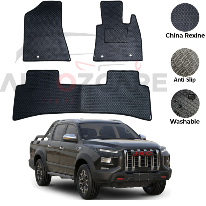 JAC T9 China Rexine Floor Mat 4PCS - Model 2025 | Daraz.pk