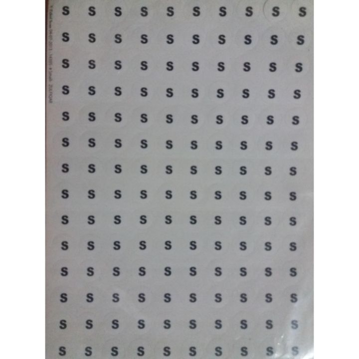 Size Label Stickers Small 1000 Pcs | Daraz.pk