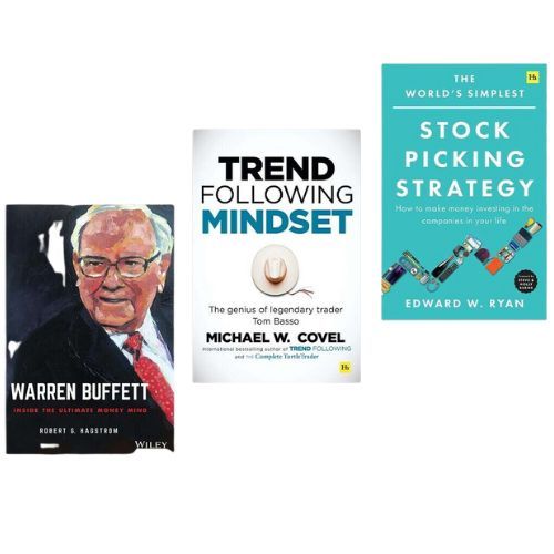 Best Investment Books Pack Of 3..1,Warren Buffet: Inside the Ultimate Money Mind Robert G ...
