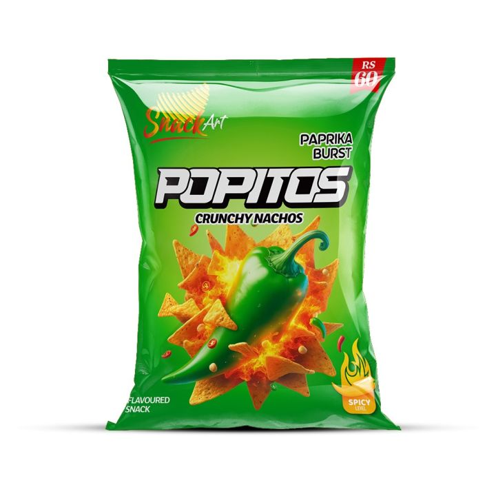 Popitos Paprika Brust Rs. 60 - Pack of 17 Pcs | Daraz.pk