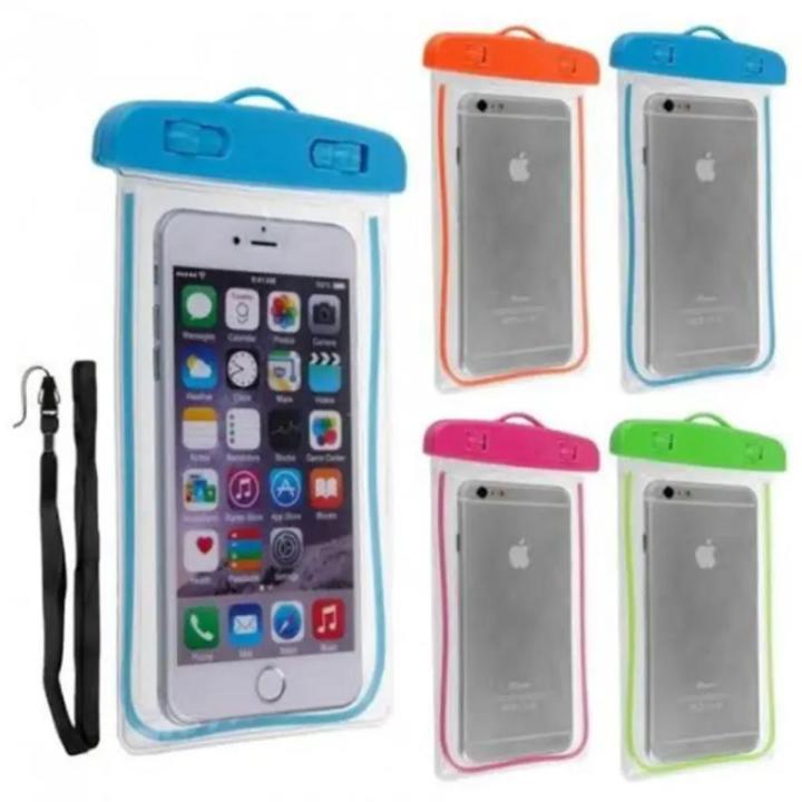Waterproof Mobile Case Underwater PVC Bag Transparent Touch Screen ...