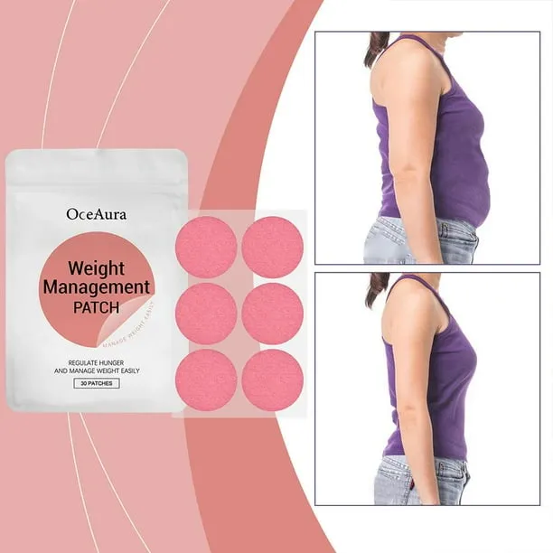 GLP-1 Slimming Patches – 30 Pcs Weight Loss & Fat Burning Stickers for ...