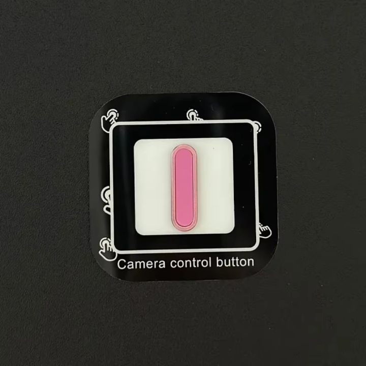 HOCE Metal Glass Camera Control Button Sticker For iPhone 16 Pro Max 16 ...
