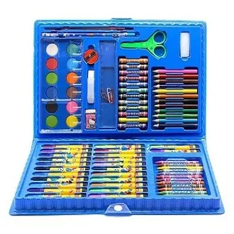 42 | 68 | 86 PCS Colouring Kit / Set With Button Box Best Quality Girl ...