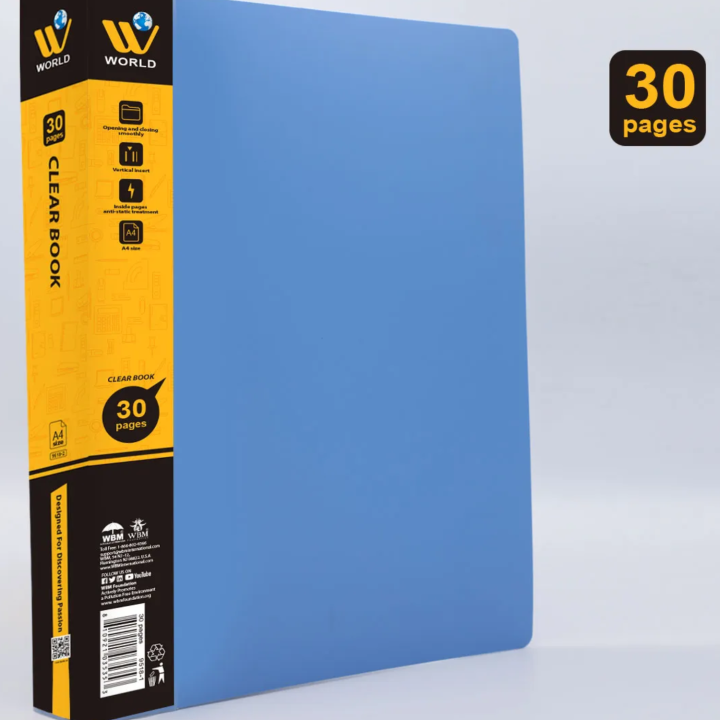 WBM File Cover File Bag - 30 Sheets File Holder | Daraz.pk