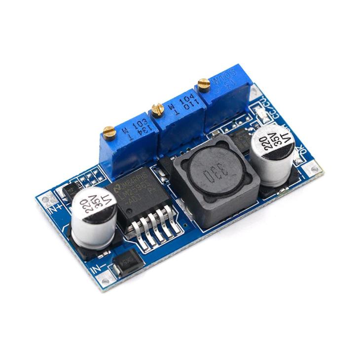 LM2596 LED Driver DC-DC Step-down Adjustable CC/CV Power Supply Module | Daraz.pk