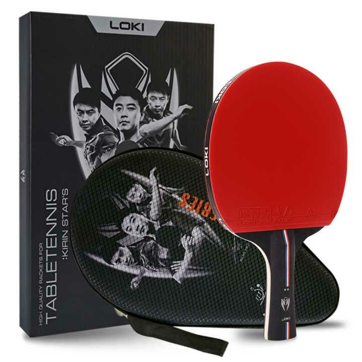 LOKI Kirin Series 2/3/4/5/6/7-Star Table Tennis Racket, table tennis ...