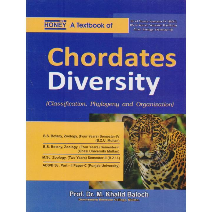Honey A Textbook of Chordates Diversity | Daraz.pk