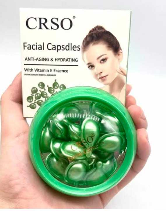 anti ageing and hydrating face capsules, 20pcs | Daraz.pk