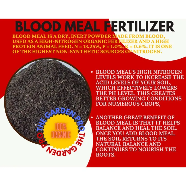 Blood Meal 1 kg / Organic Fertilizer / Organic Plant Food | Daraz.pk