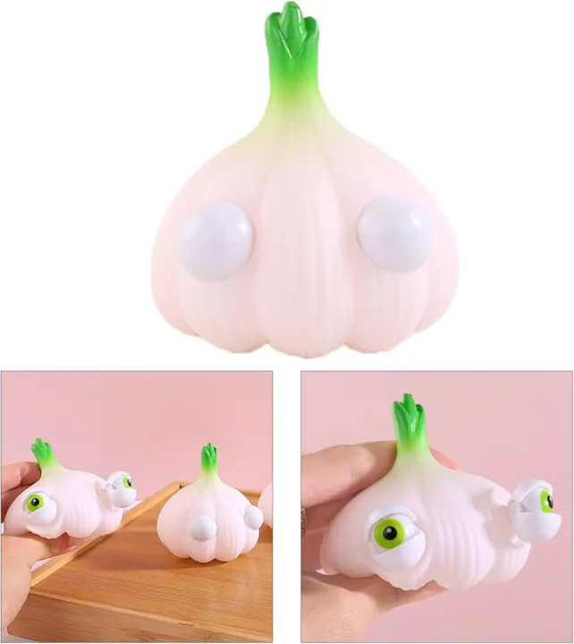 Creative Garlic Pinch Gift for Children's Birthday Surprise Relief Toy ...