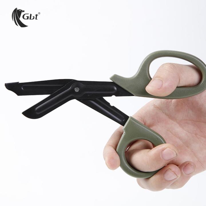 Bushcraft EDC Survive Paramedic Medical Rescue Scissor Trauma Gauze ...