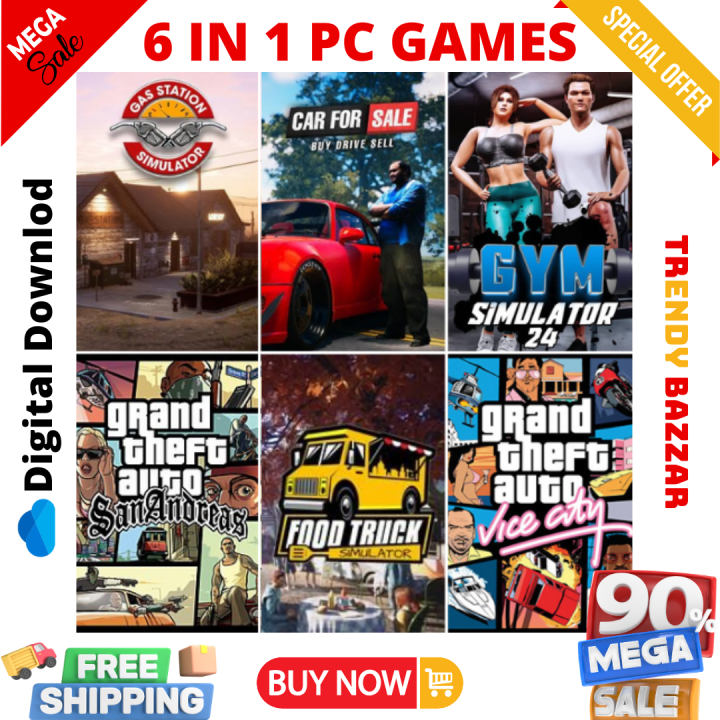 Gamer's Delight: Dive into 6 Epic PC and Laptop Games for Endless ...