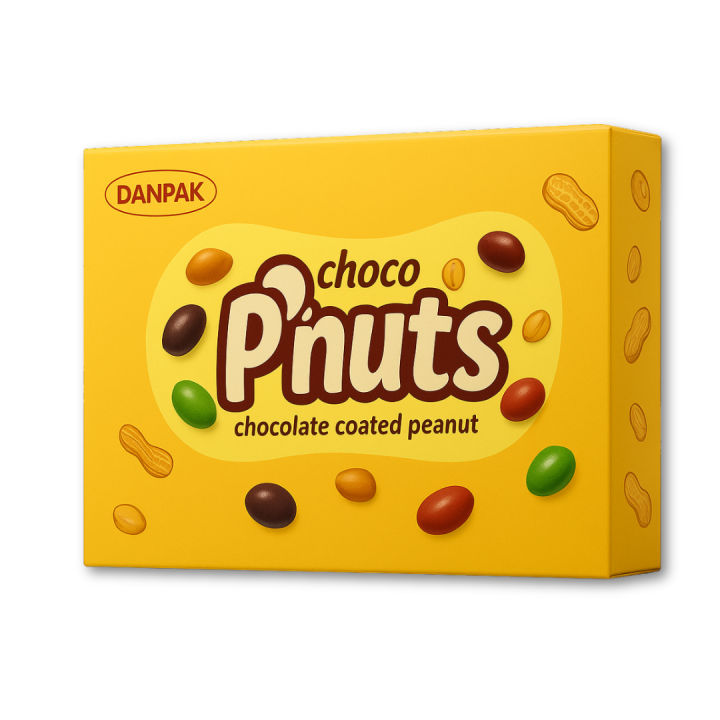 DanPak Choco P’Nuts Multipack – Crunchy Chocolate-Coated Peanuts 20 ...