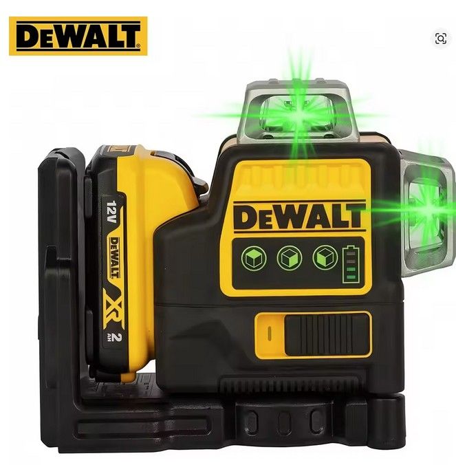 DEWALT 12V MAX Laser Level, Green Line Laser, 3-Way, 360 Degree ...