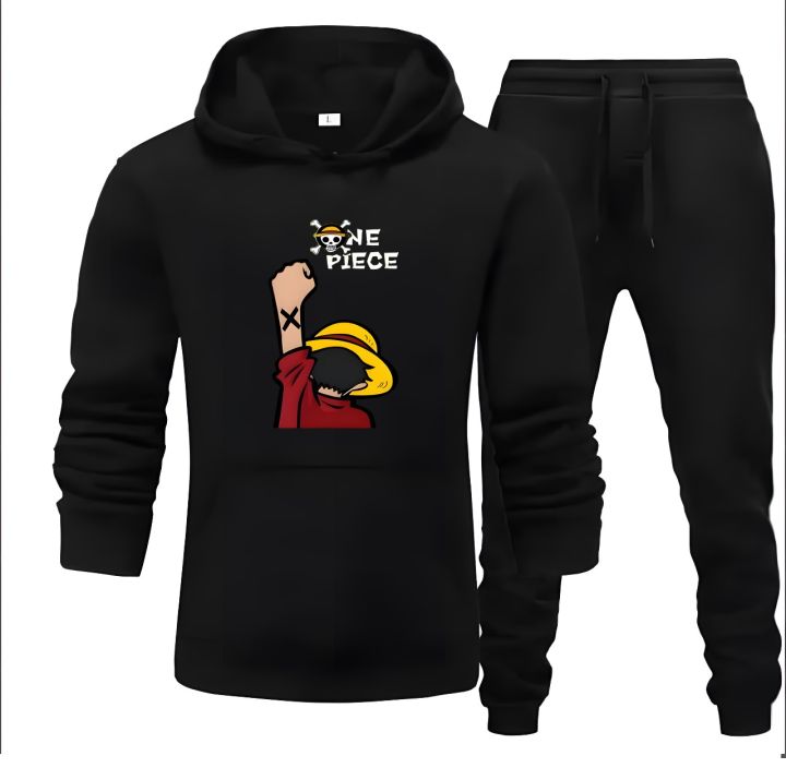 ONE PIECE ANIME TRACKSUIT DESIGN High Quality Winter Fleece Print ...