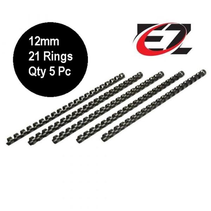 Binding Combs A4 21 Ring 12mm Black | Daraz.pk