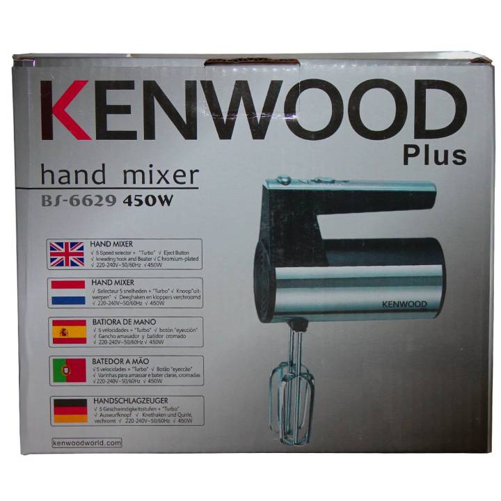 kenwood BS-6629 Biggest Size Electric Hand Mixer Original 7 speed Function 260 watts | Daraz.pk