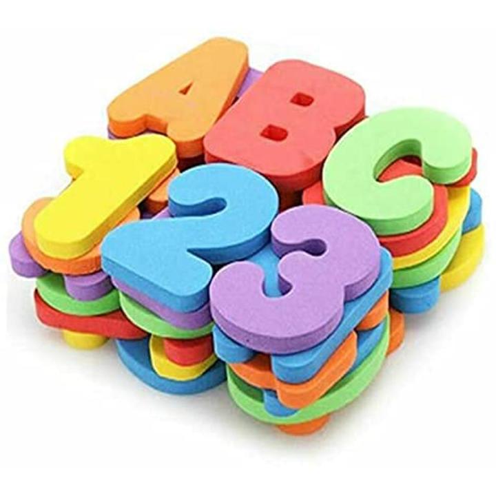 Shapes and Numbers Puzzle for Kids Foam Shapes & Math Learning Game ...
