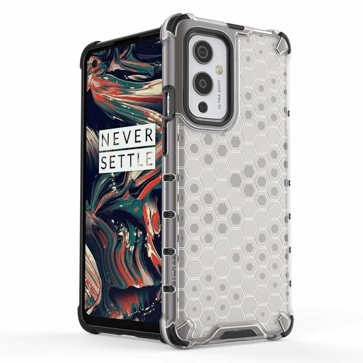 OnePlus 9 Honeycomb Transparent Back [RMG Ready Stock] Anti-fingerprint ...