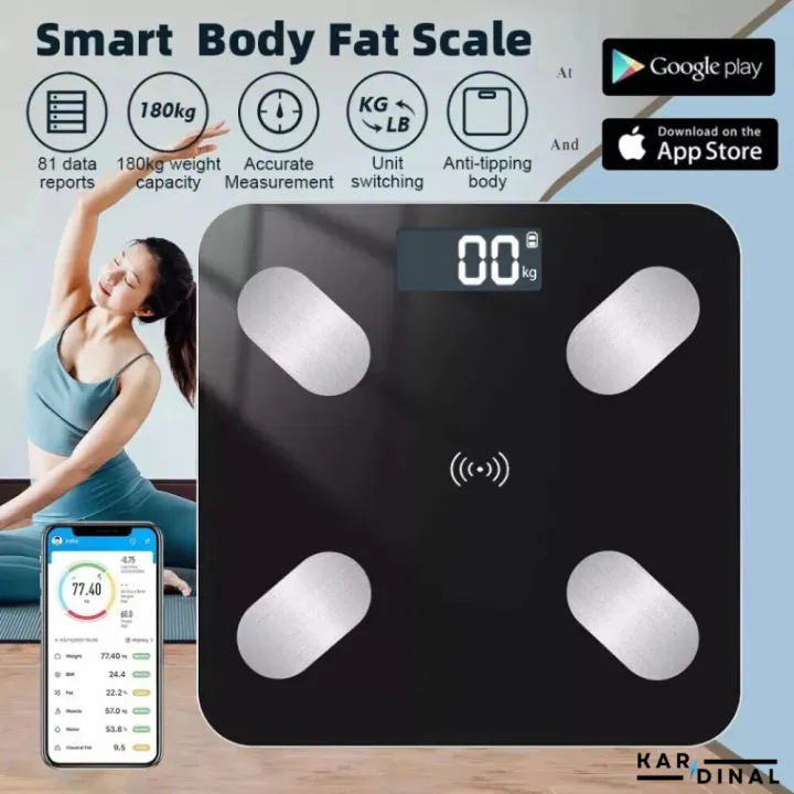 180kgs Human Body Weight Scales, Smart Body Fat Body Composition Scales ...