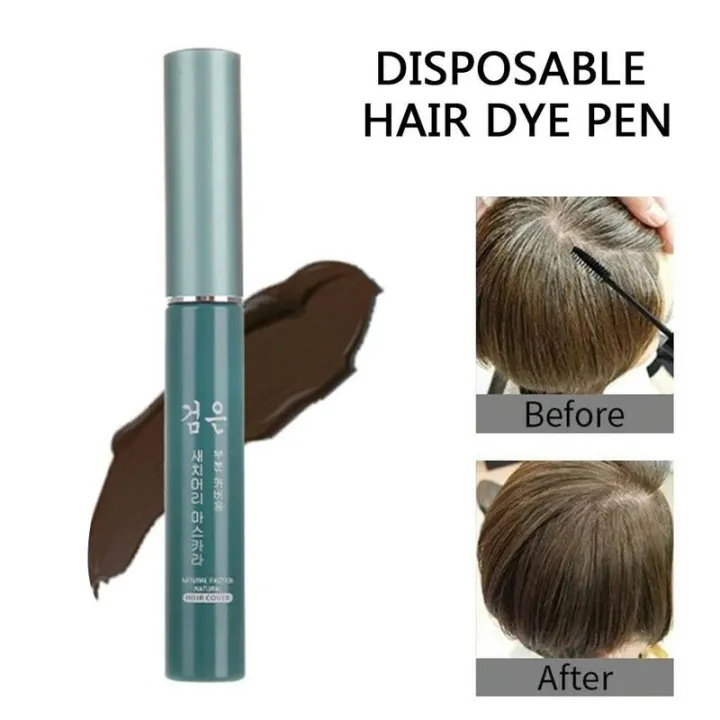 RKcode Temporary Hair Color Brush DIY Hair Color Wax Mascara Dye Cream ...