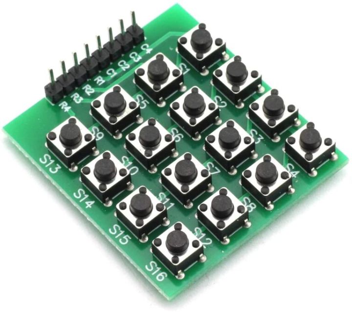 4×4 Matrix 16 Keypad Keyboard Button Tool for Arduino | Daraz.pk