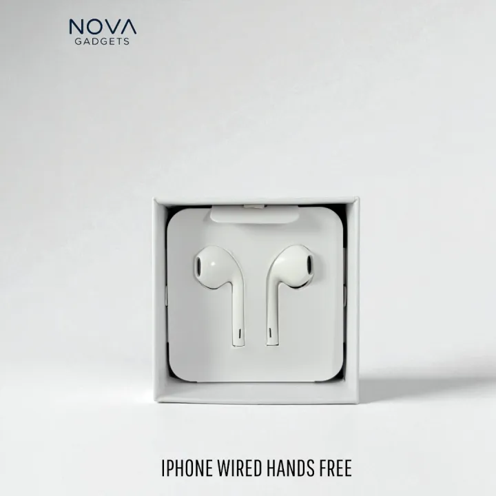 Premium iPhone Handsfree with Lightning Connector – Stereo Sound, Built ...