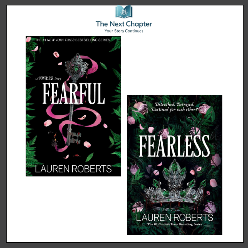 Fearless & Fearful by Lauren Roberts | 2 Books Set | Powerless Series ...