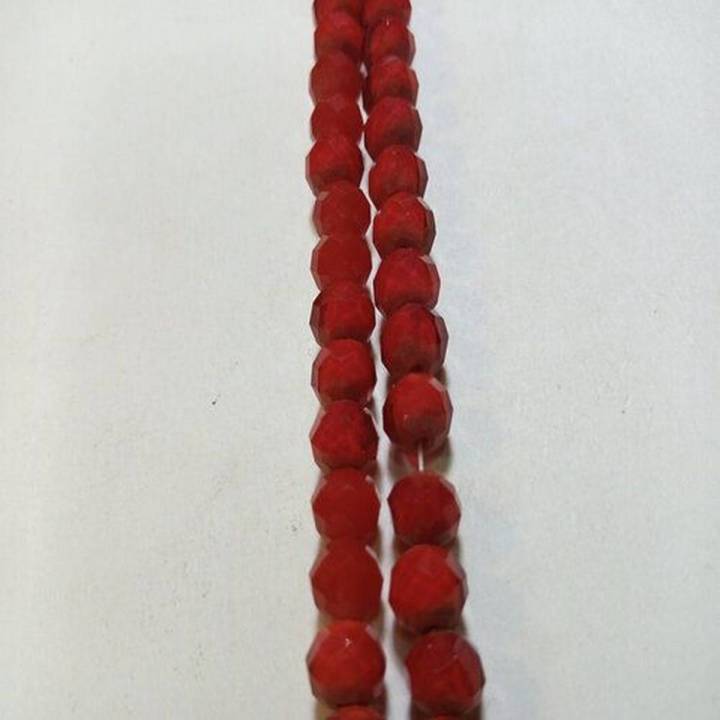 Ruby light colour crystal stone string size is 8mm for sale in very ...