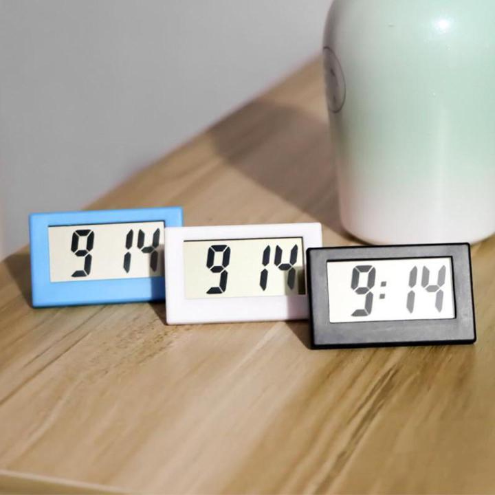 Mini LED Digital Alarm Clock Dashboard Desk Electronic Clock Home ...
