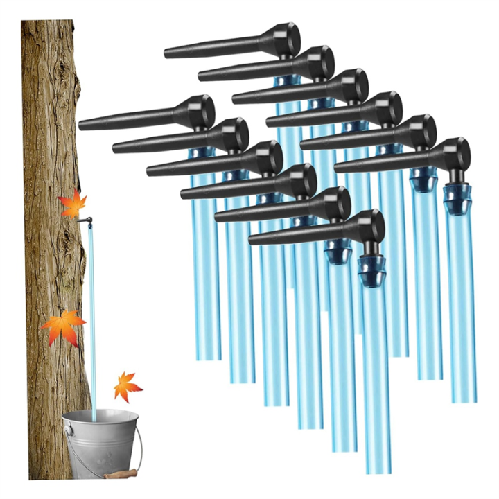 12 Set Maple Syrup Taps with 24in Tubes Maple Syrup Supplies Grade Non ...