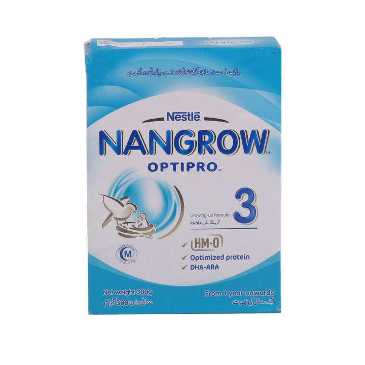 Alfatah Mall - NESTLE MILK POWDER NANGROW 3 OPTIPRO 300 GM-AFP ...