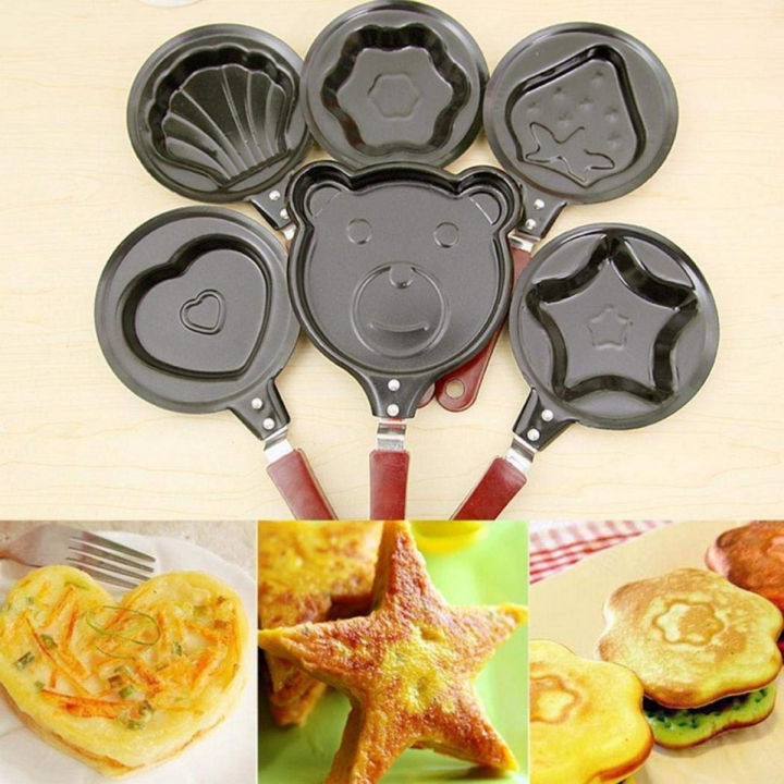 1 Piece Cute Cartoon Mini Breakfast Omelette Pancake Egg Fryer Skillet ...