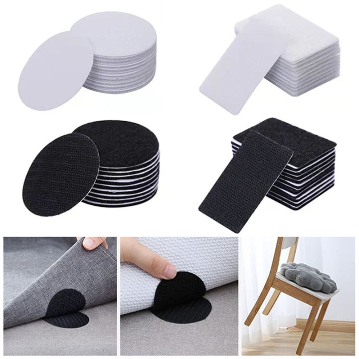 5 Pair Car Carpet Tape Self Adhesive Fastener Sticker Carpet Retainer ...