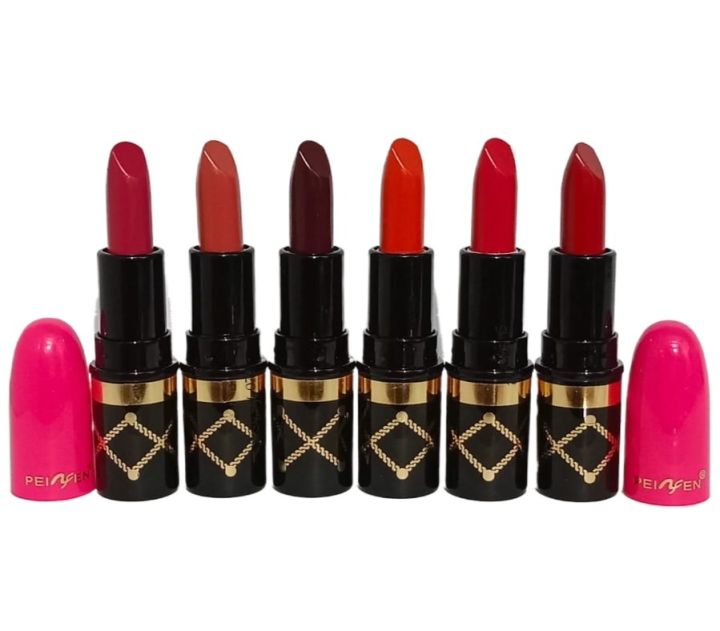 Peinfen 6-in-1 Mini Size Lipsticks Set - 6pcs - Express Your Beauty ...