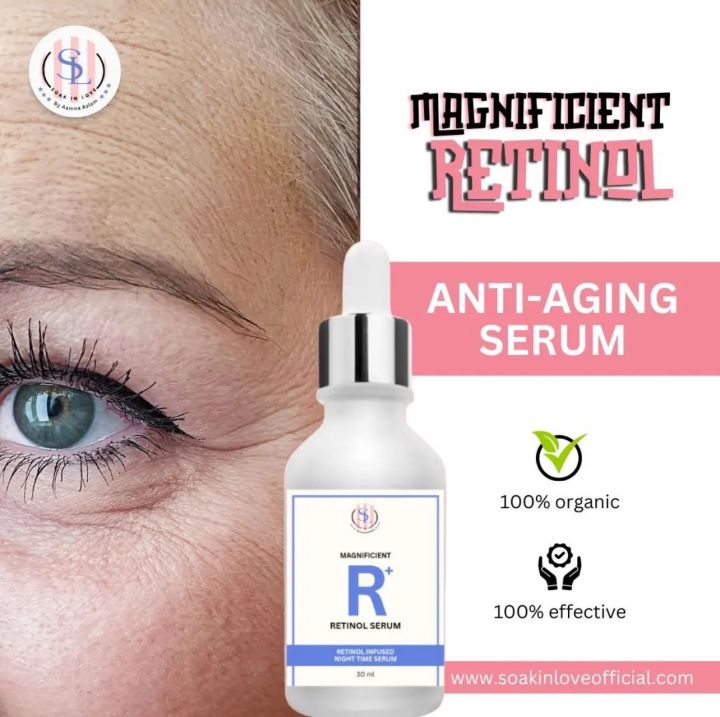 Soak In Love Anti Aging Serum 100 Percent Organic 100 Percent Effective ...